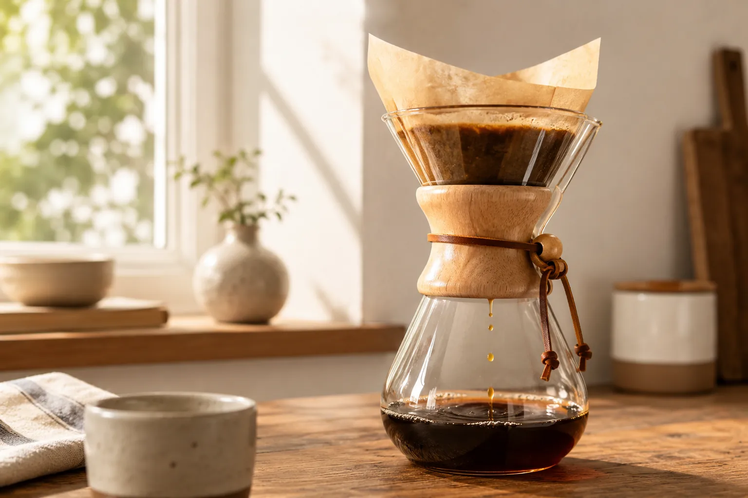 Chemex Coffee Maker Review (2026): 6-Cup, Filters, Sizes